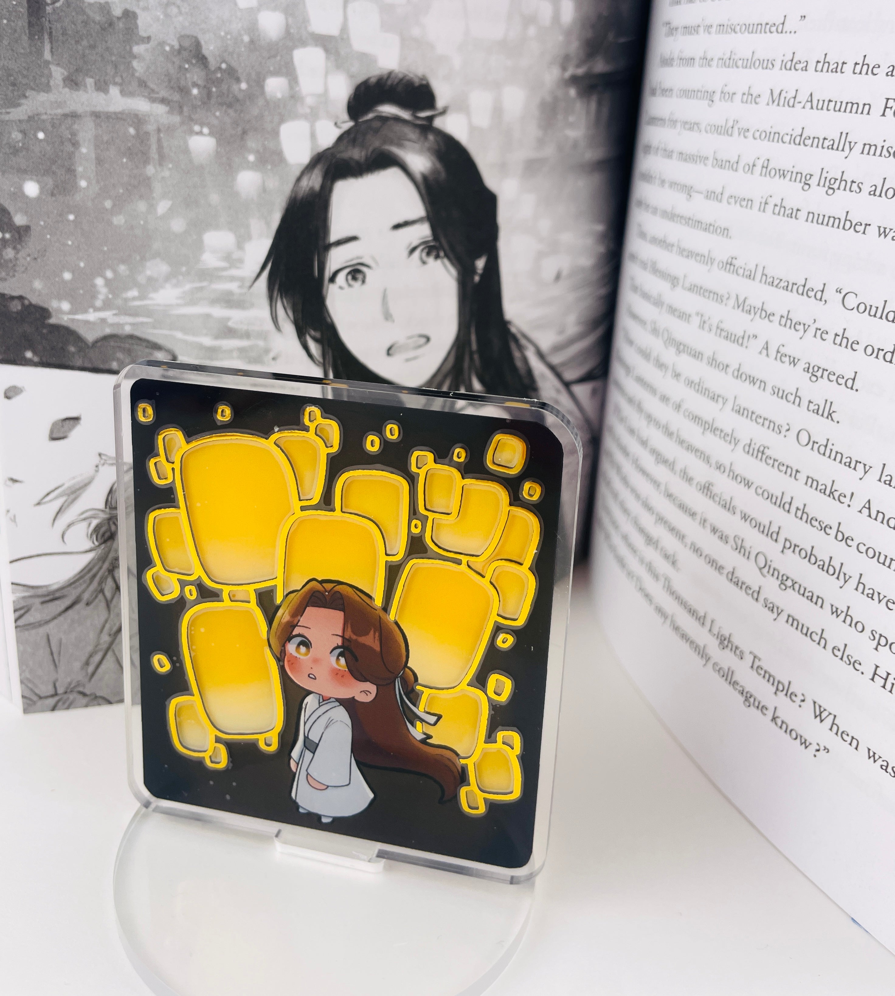Xie Lian Foil Standee – Newtsdoodles